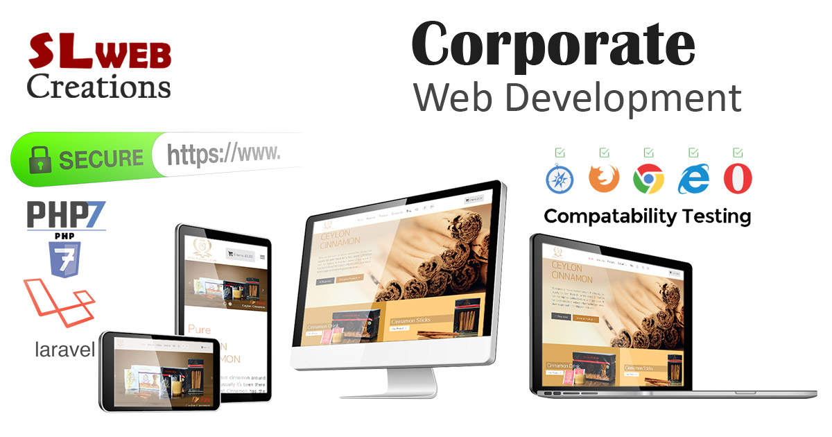 Corporate Web Development | Fully Customized and Professional Web ...
